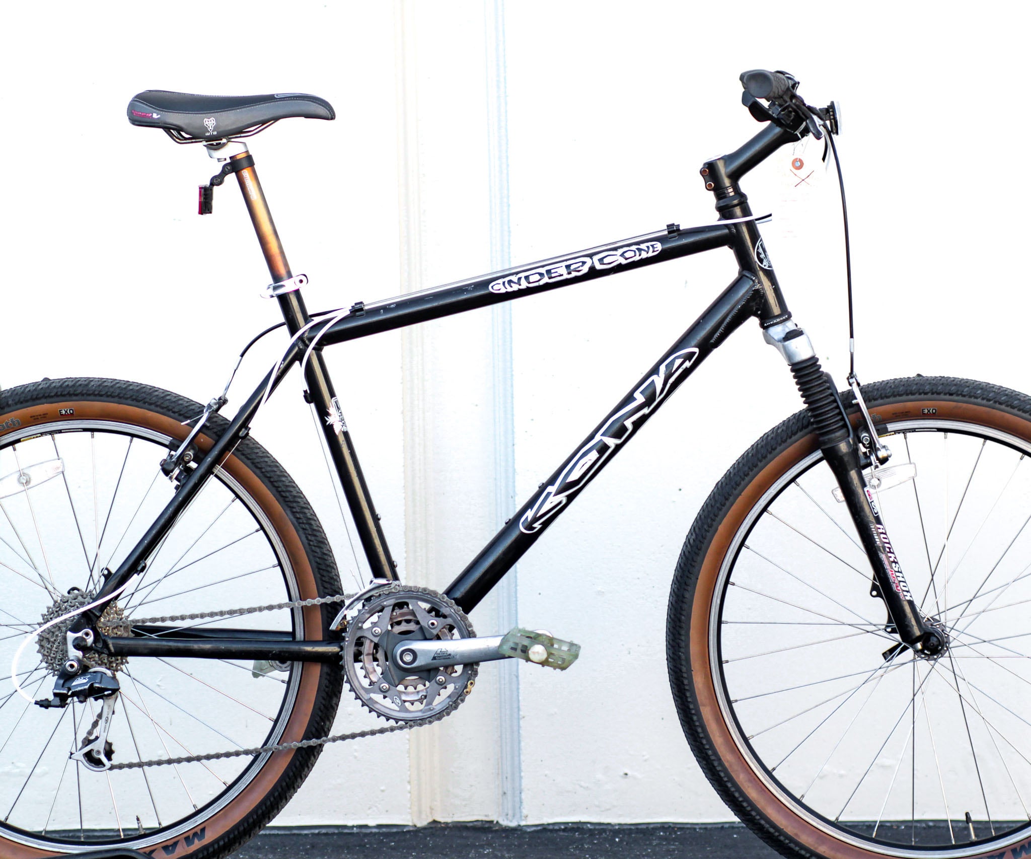 Kona Cinder Cone Hardtail MTB with New Grips and Tires black - PUDC ...