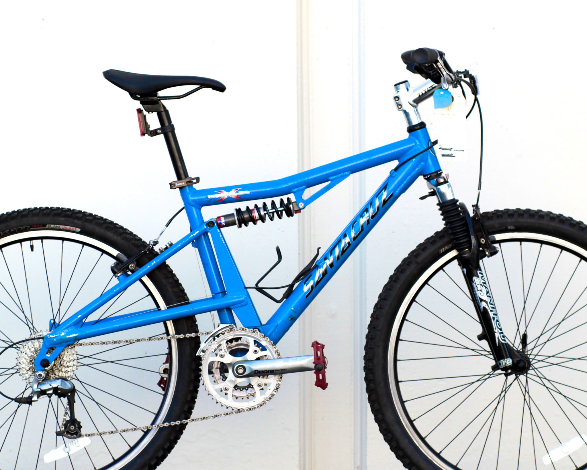 Santa Cruz Heckler X Full Suspension Mtb With Manitou Sx R Fork And Fox Shock 14 Blue Sppi