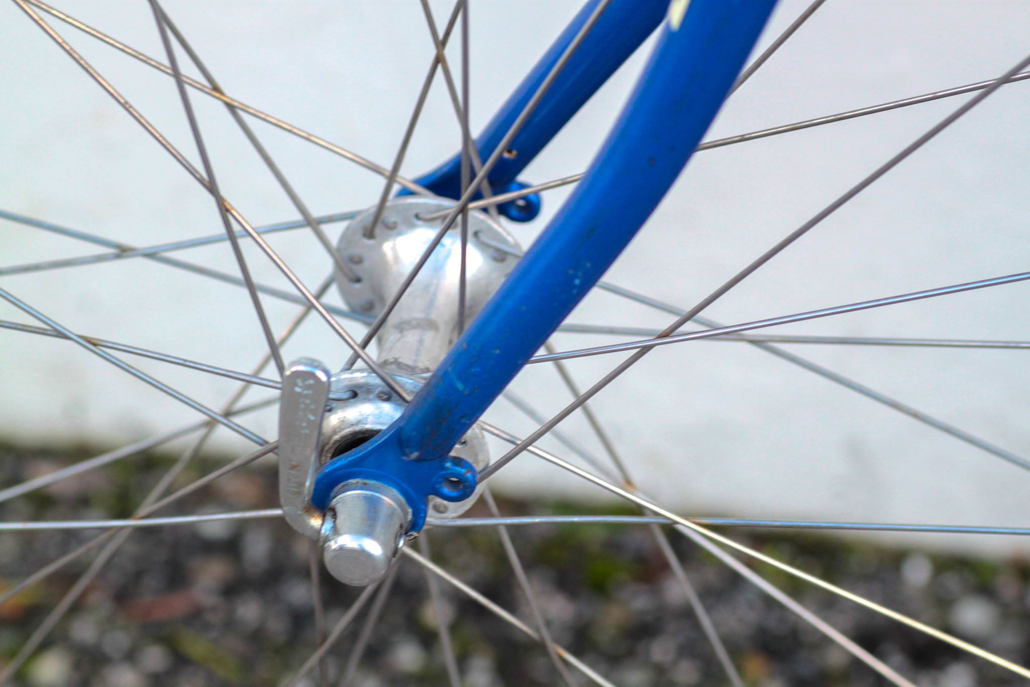 Bianchi Eros Vintage Steel Road Bike with Campagnolo Mirage blue - HASH ...