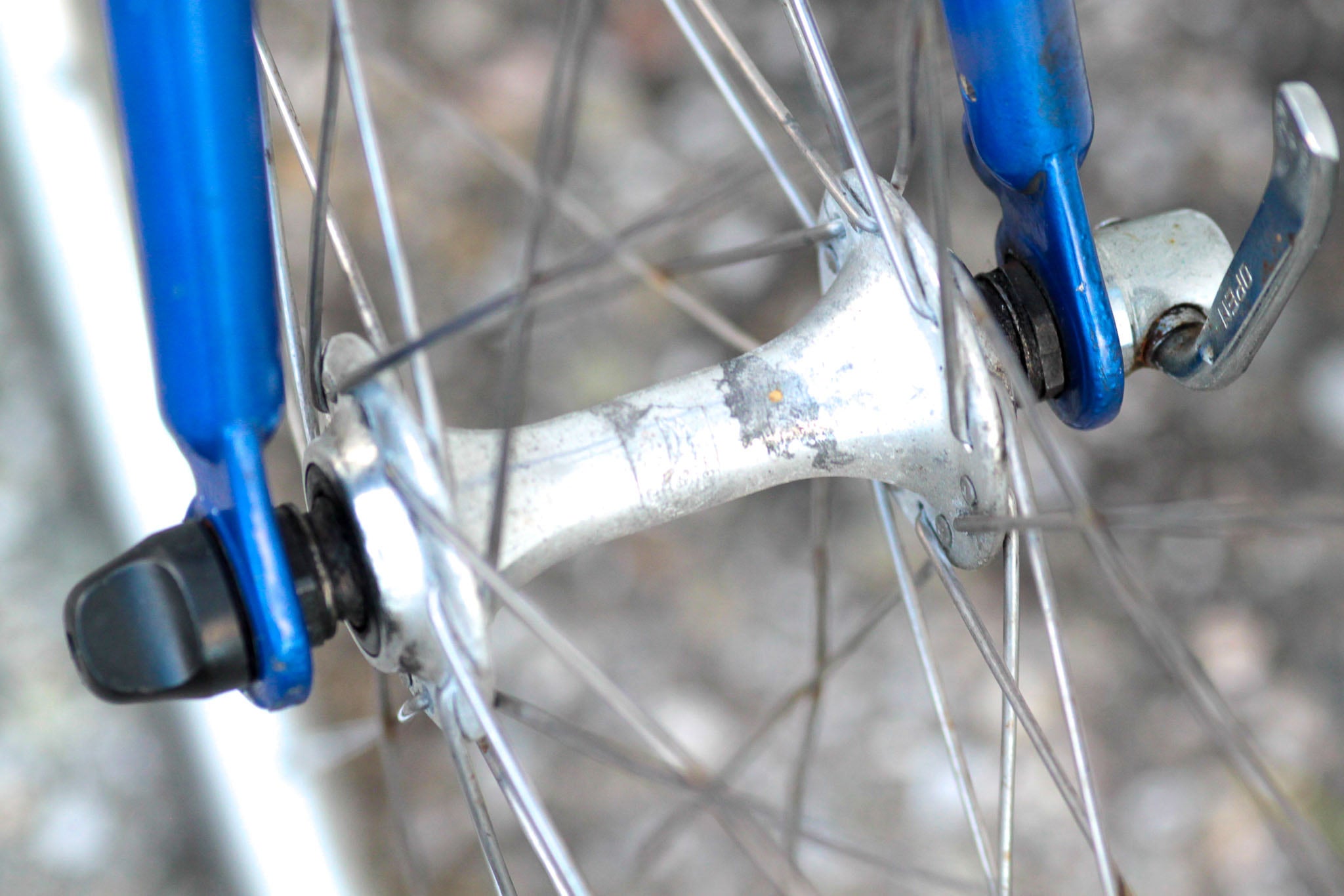 Bianchi Eros Vintage Steel Road Bike with Campagnolo Mirage blue - HASH ...