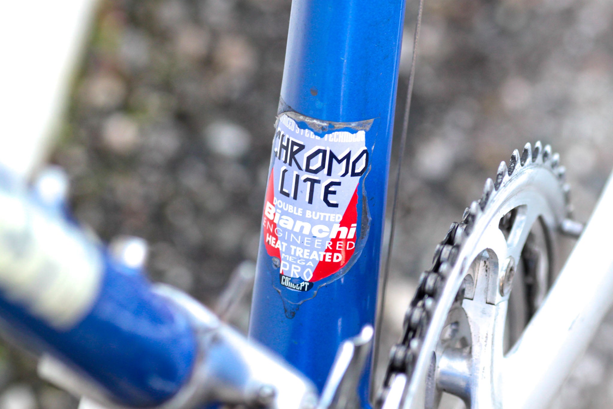 Bianchi Eros Vintage Steel Road Bike with Campagnolo Mirage blue - HASH ...