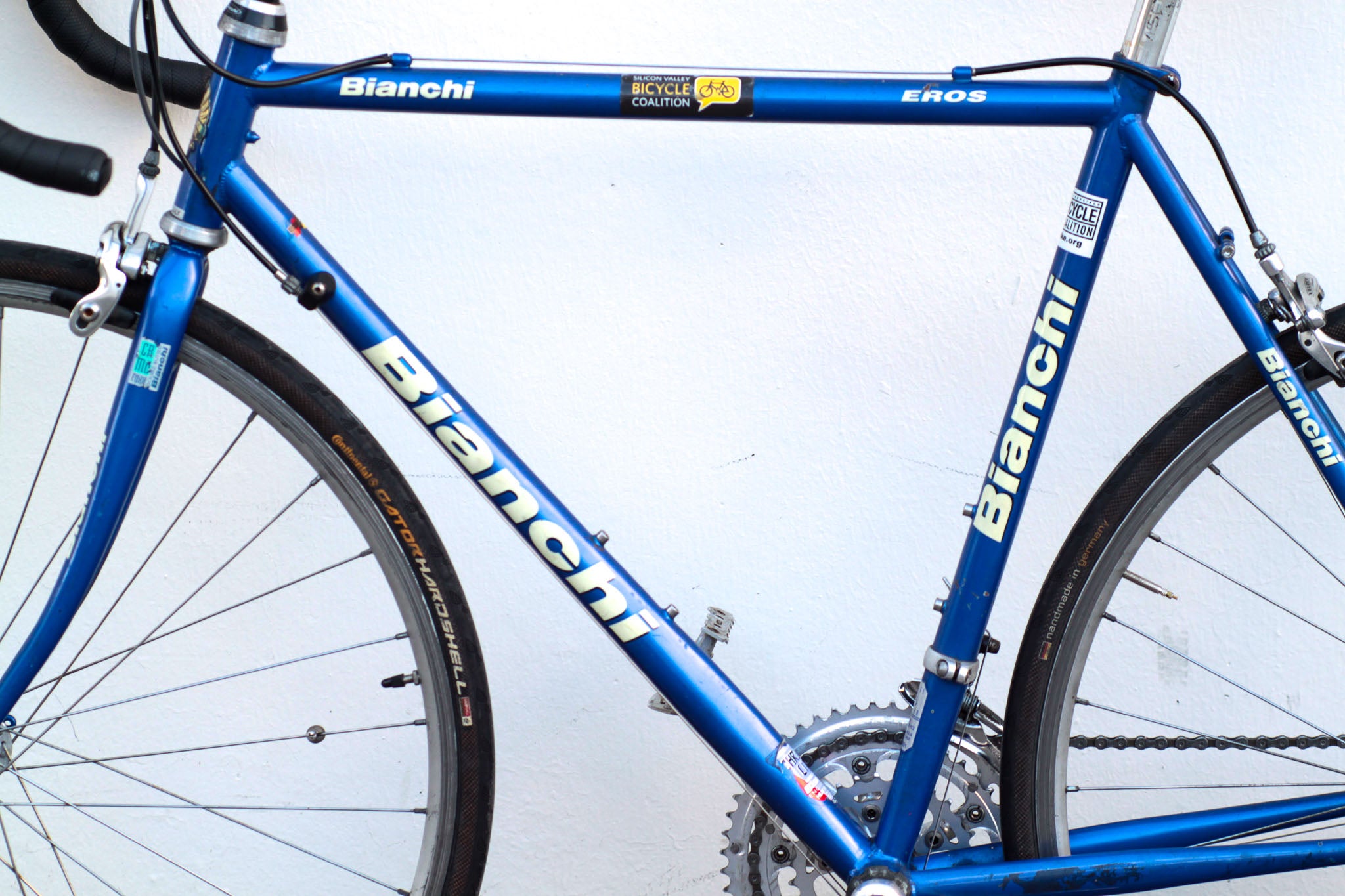 Bianchi Eros Vintage Steel Road Bike with Campagnolo Mirage blue - HASH ...