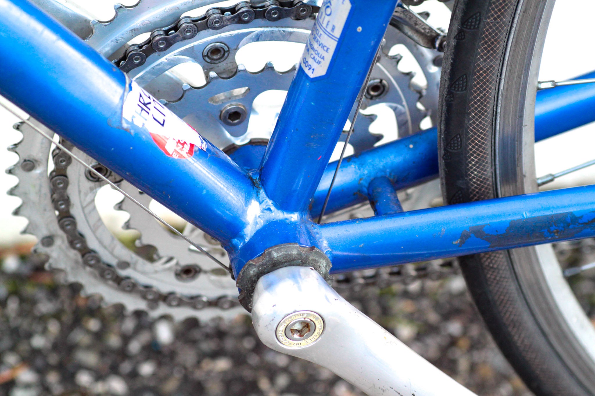 Bianchi Eros Vintage Steel Road Bike with Campagnolo Mirage blue - HASH ...