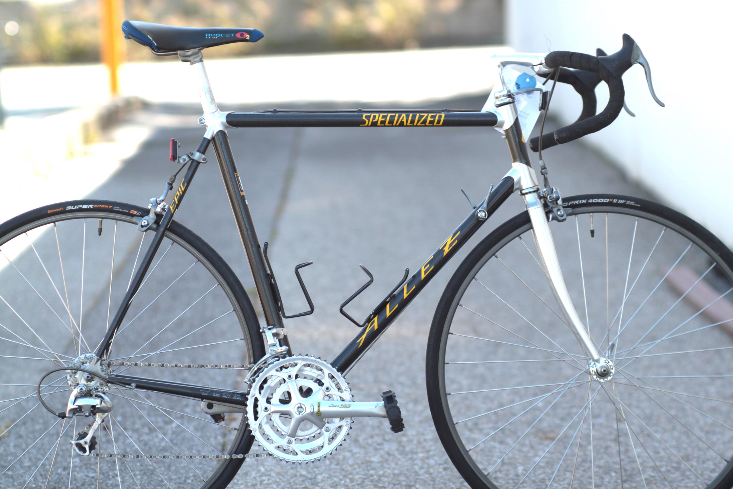 Specialized Allez Epic Vintage Lugged Carbon Road Bike black - MIOG ...