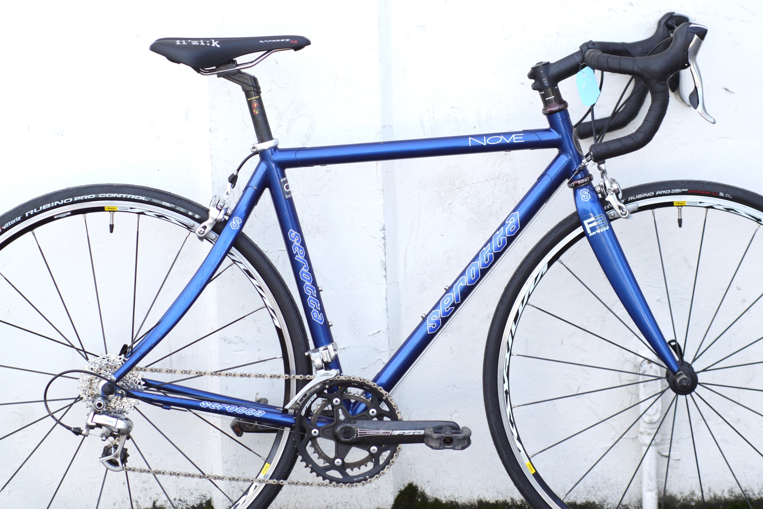Serotta Nove Lugged Carbon Titanium Road Bike with Ultegra - Rare blue ...