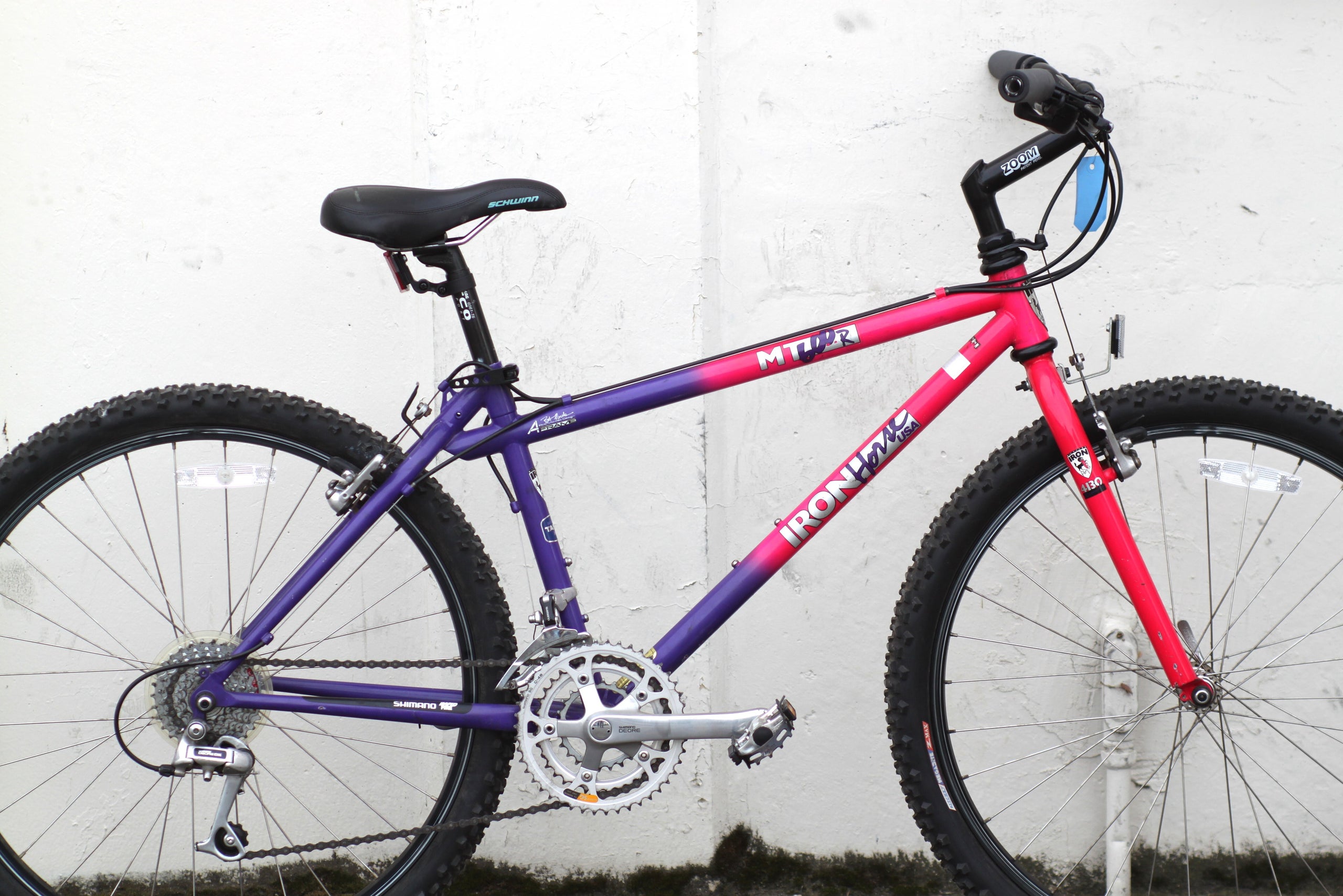 Iron Horse MT 600R Vintage Hardtail MTB Tange Steel 15" pink/purple ...