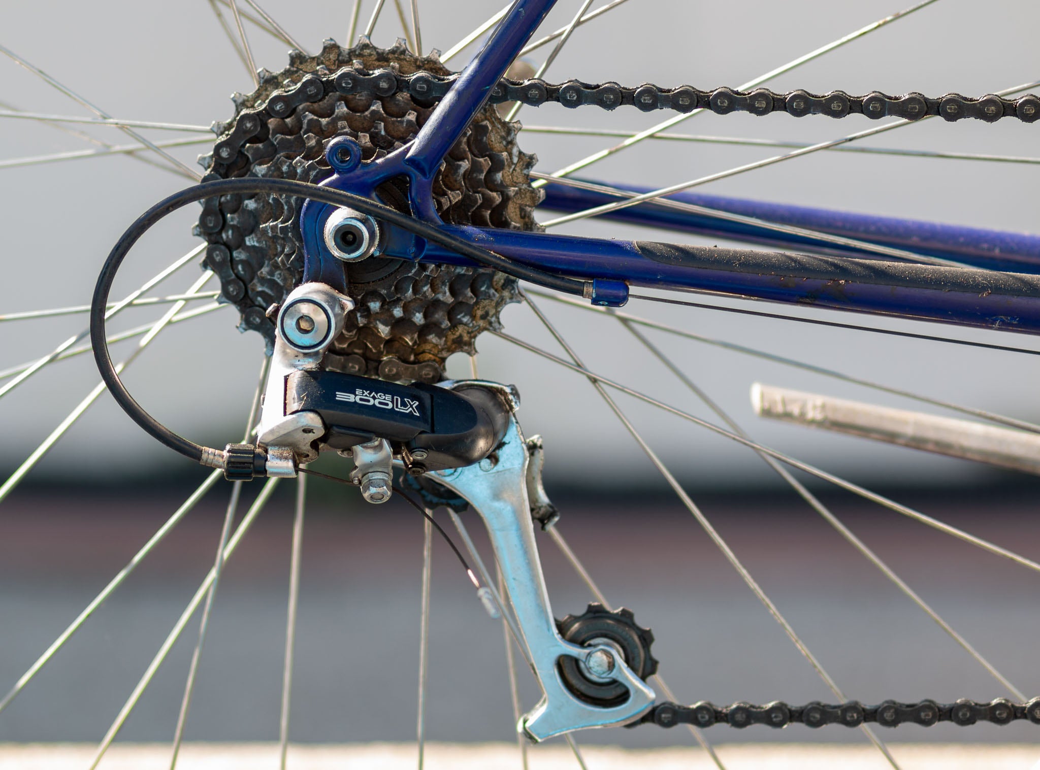 Miyata Triple Cross Steel Hybrid / Gravel Bike / Cross Bike Indigo ...