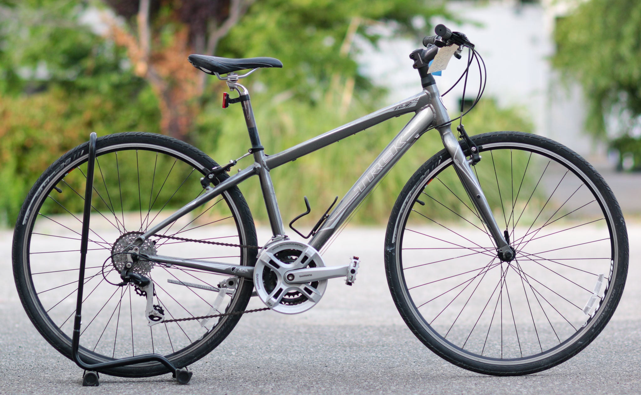 Trek 7.2 FX Hybrid Bike 15" Silver | Used Bikes for Sale - Silicon Valley Bicycle Exchange - Bay ...