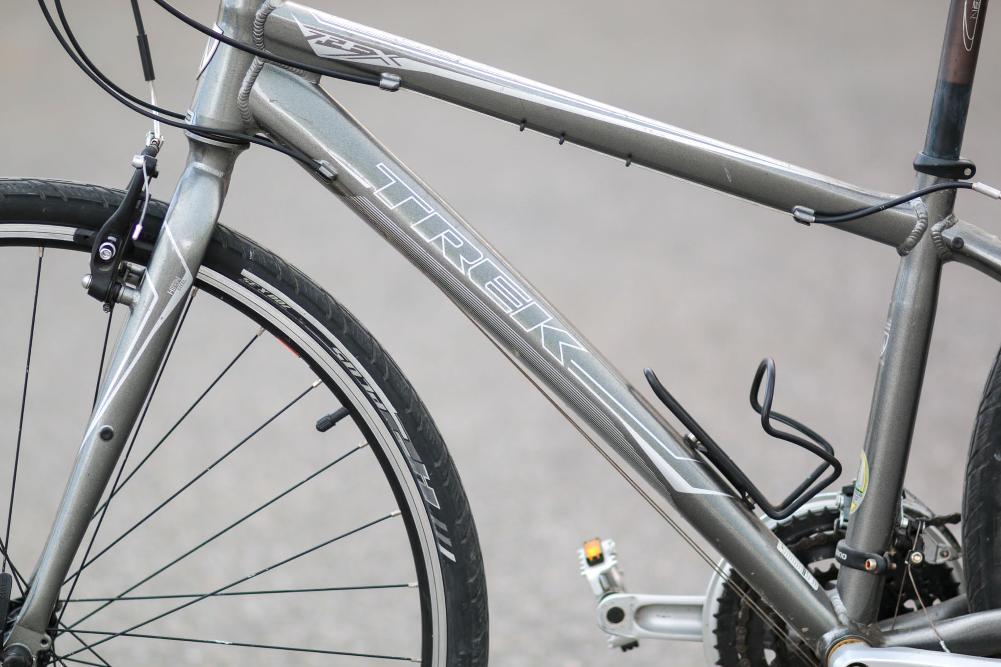 Trek 7.2 FX Hybrid Bike 15" Silver | Used Bikes for Sale - Silicon Valley Bicycle Exchange - Bay ...