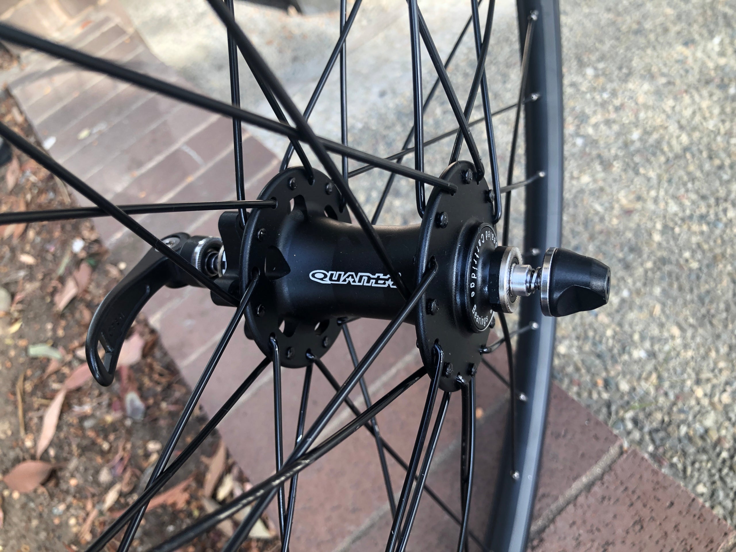 Nuvinci Brand New 26” wheelset with Nuvinci n380 CVT rear hub Black ...