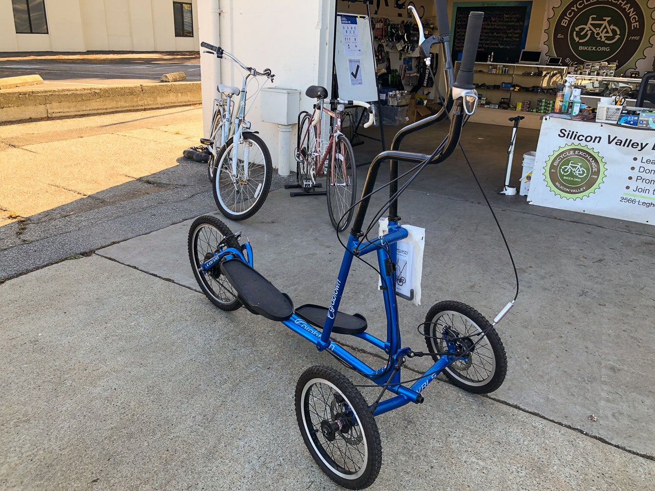 Grabtown Carva performance mobile elliptical standup bicycle LIKE NEW ...