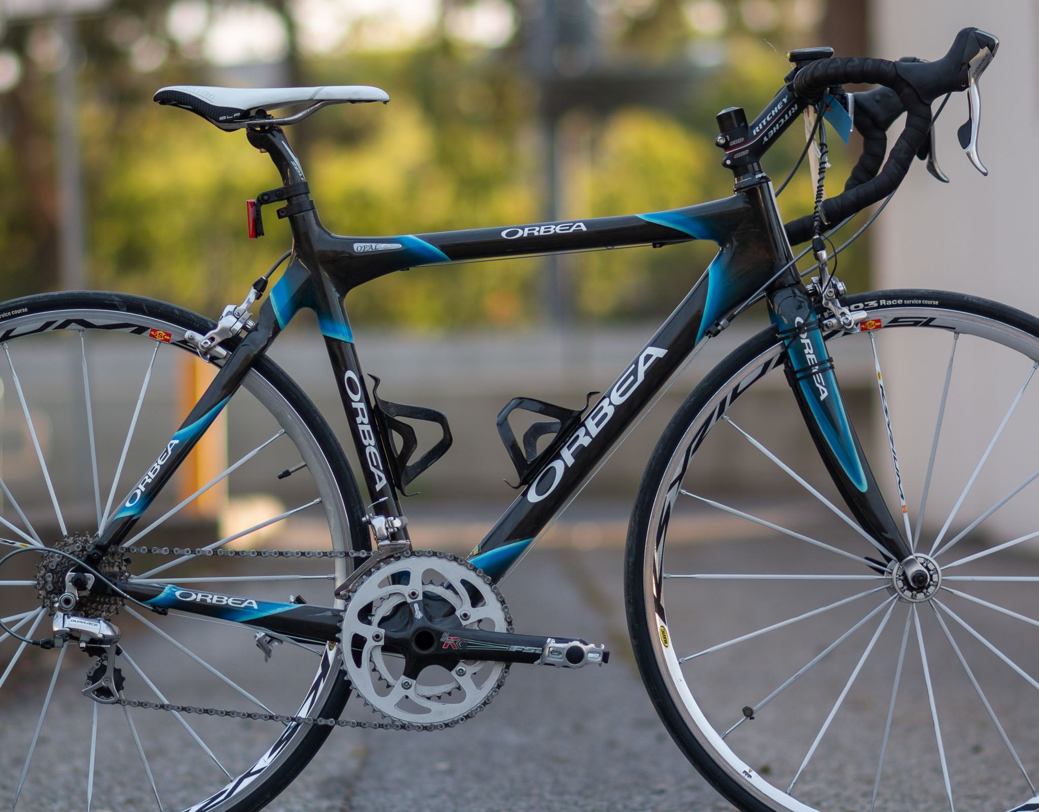 Orbea Opal Carbon Road Bike with Shimano Dura-Ace Black/Silver | Used Bikes for Sale - Silicon ...