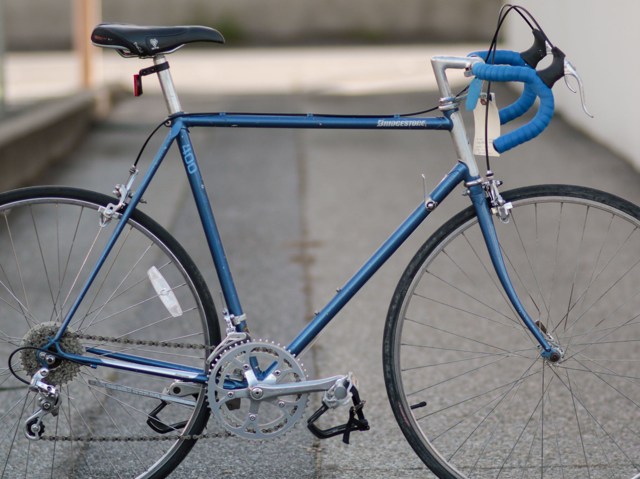 Bridgestone 400 Vintage Lugged Steel Road Bike Blue | Used Bikes for ...